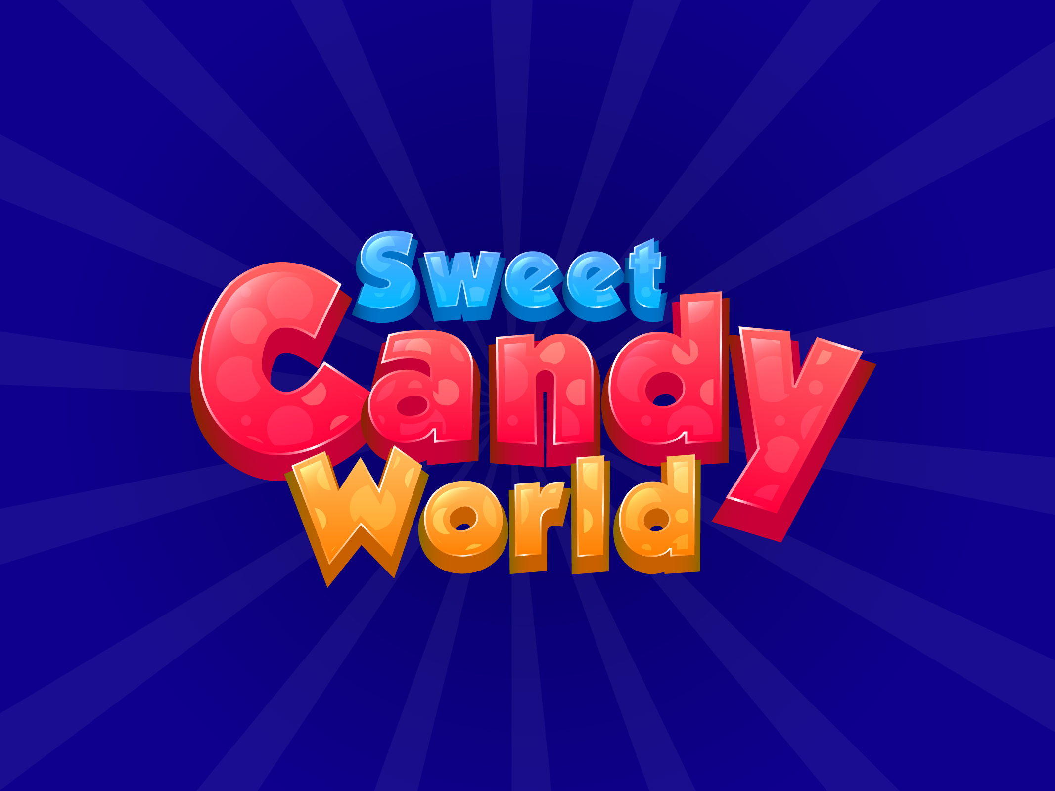 Candy Game Logo Text style for Illustrator, Add-ons | GraphicRiver