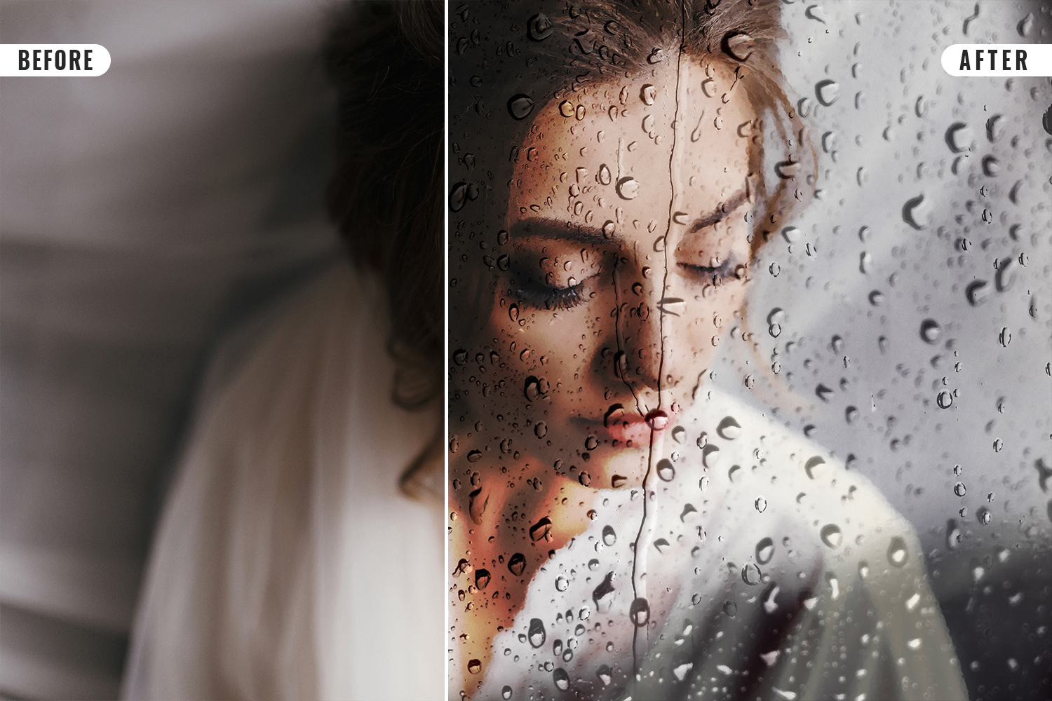 Rain Drop Photo Effect, Add-ons | GraphicRiver