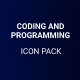 Coding and Programming Icon Pack, Icons | GraphicRiver
