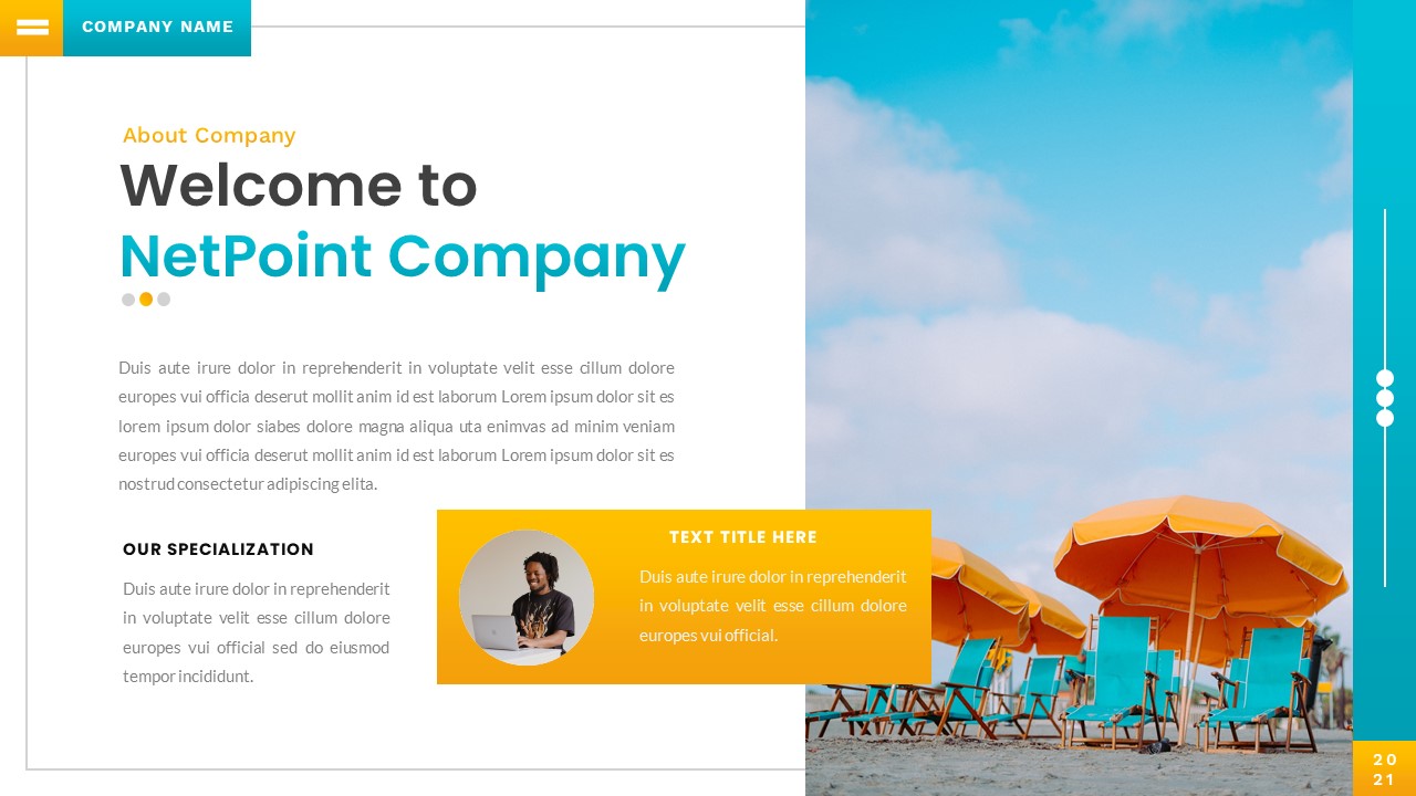 Netpoint – IT & Tech Keynote Template, Presentation Templates ...