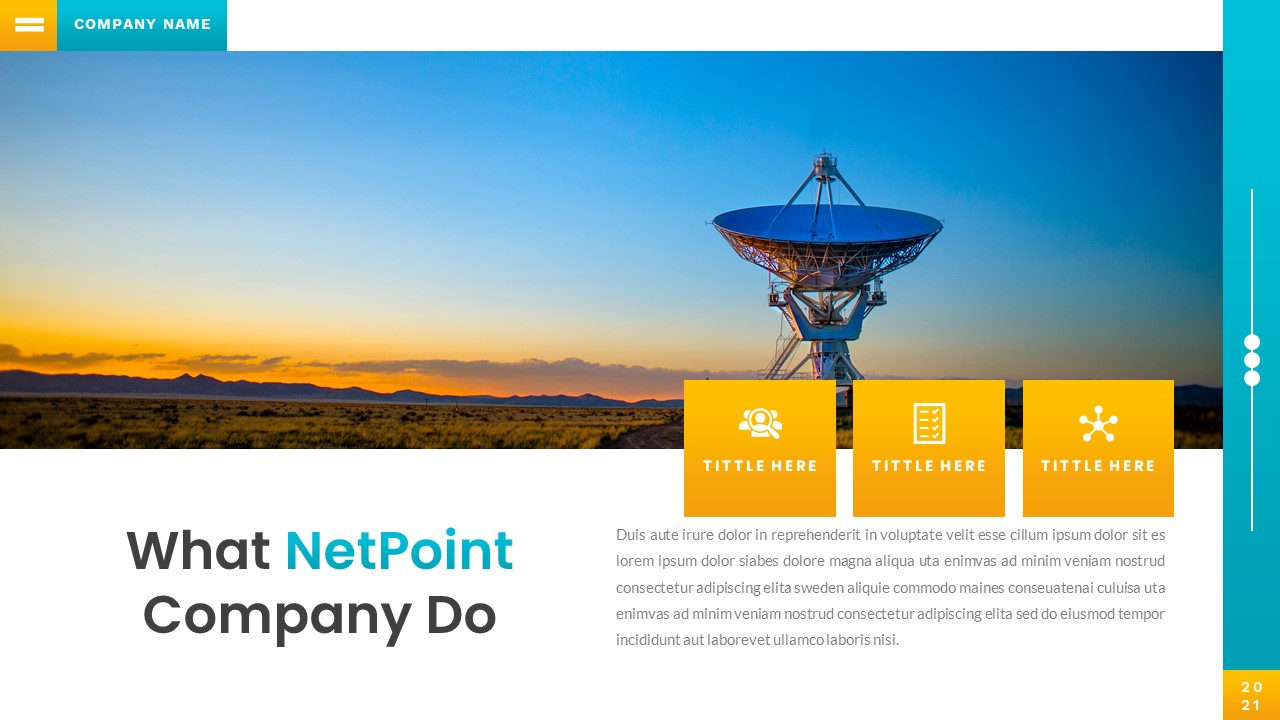 Netpoint – IT & Tech Keynote Template, Presentation Templates ...