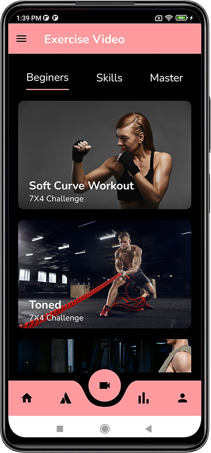 FitLife - Fitness & Exercise App React Native iOS/Android App Template ...