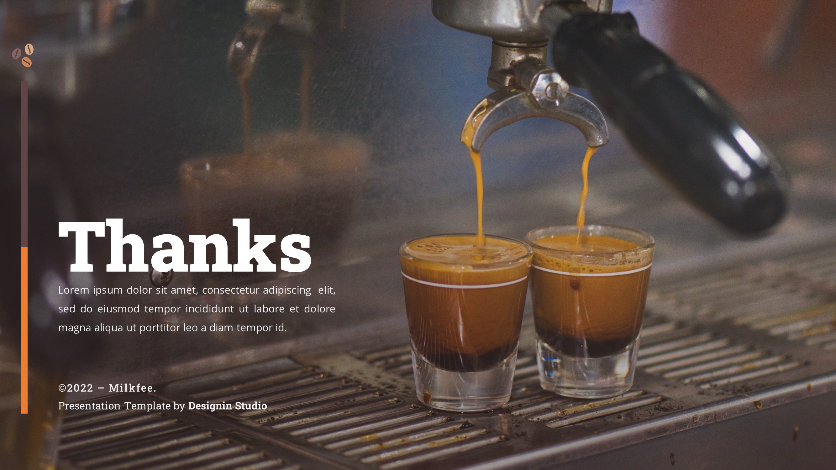 Milkfee – Coffee Shop and Roastery Keynote Template, Presentation Templates