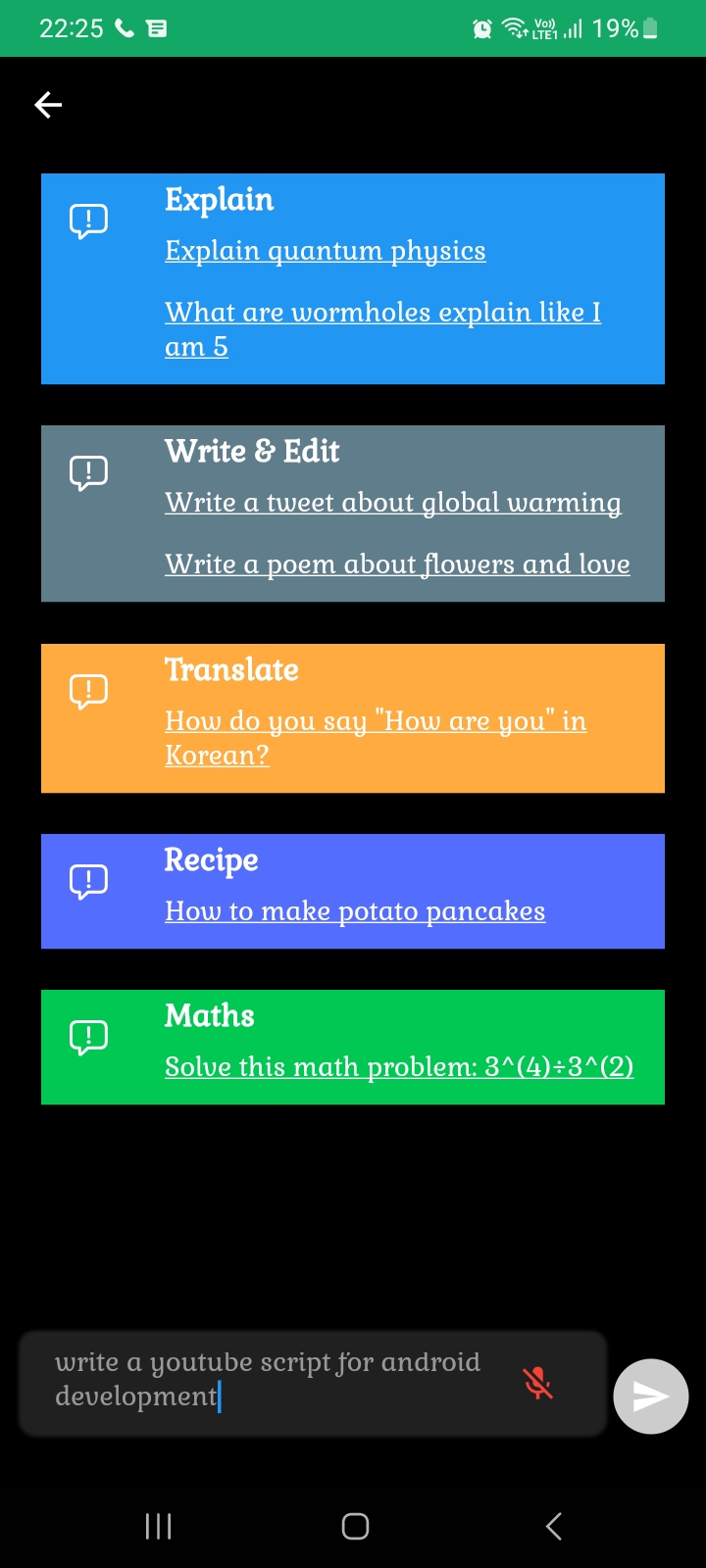 Smart Search | Flutter ChatGPT Mobile App by srjlove | CodeCanyon