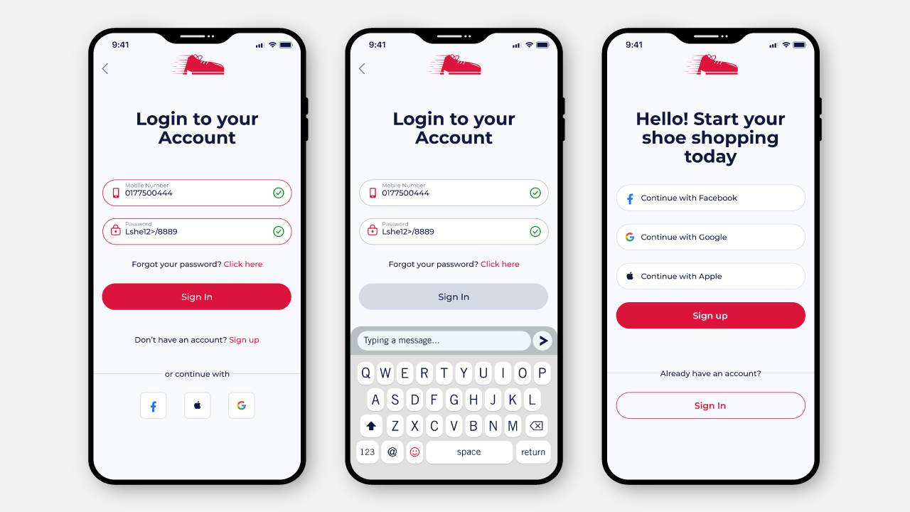 Druto shoes E-commerce Flutter App UI Kit by DrutoSoft | CodeCanyon