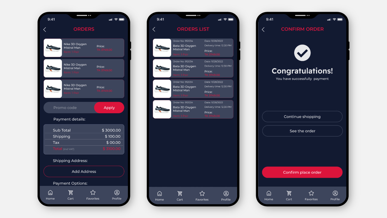 Druto shoes E-commerce Flutter App UI Kit by DrutoSoft | CodeCanyon