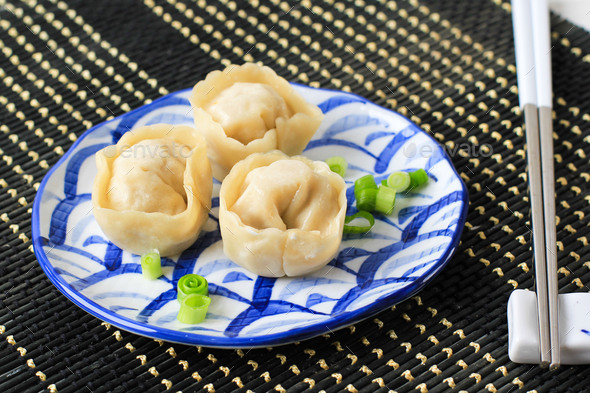 Chinese Steamed Ravioli Jiaozi Shuijiao Stock Photo by ikadapurhangus