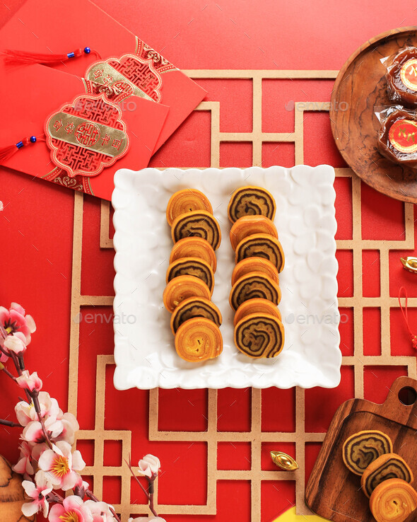 Lapis legit Roll Cake or Indonesian Thousand Layer Roll Cake Stock ...