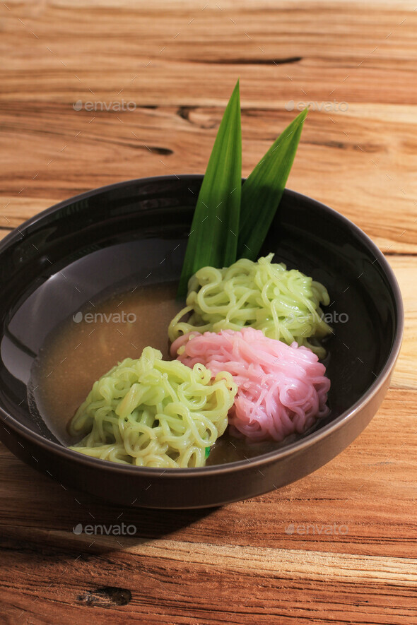 Putu Mayang or Petulo, Indonesian Traditional Javanese Snack Made of ...