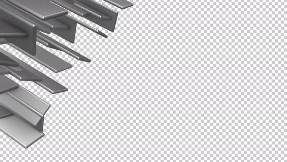 Matte Silver Broadcast Transition 4K, Motion Graphics | VideoHive