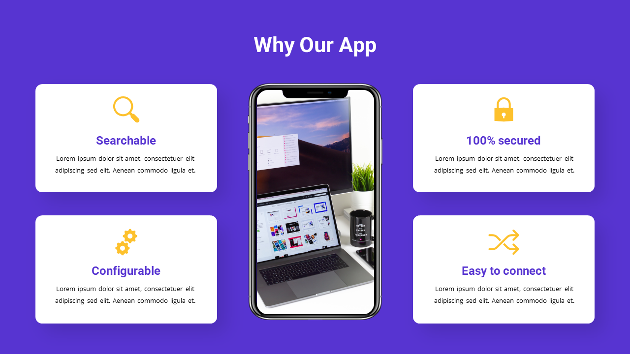 DEVOP – Mobile App Google slide Template, Presentation Templates ...