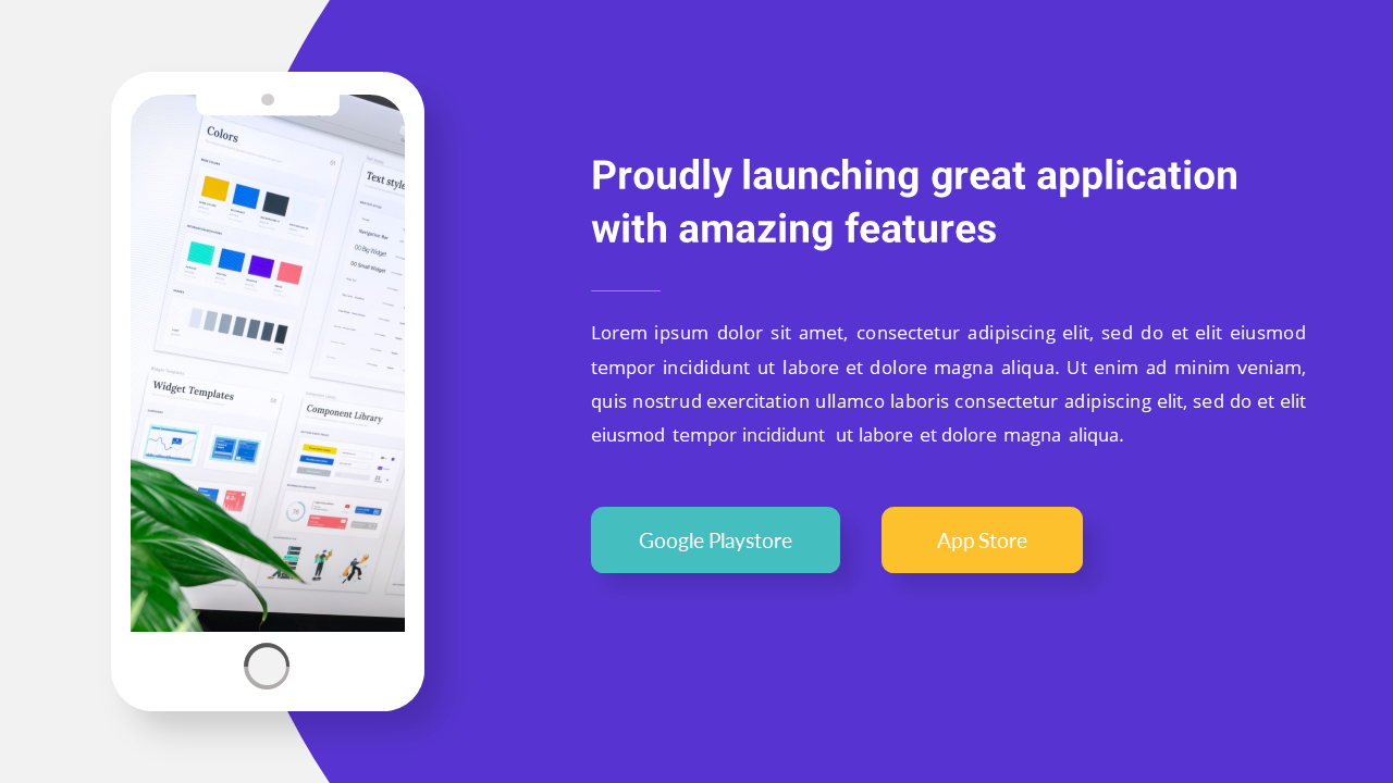 DEVOP – Mobile App Google slide Template, Presentation Templates ...