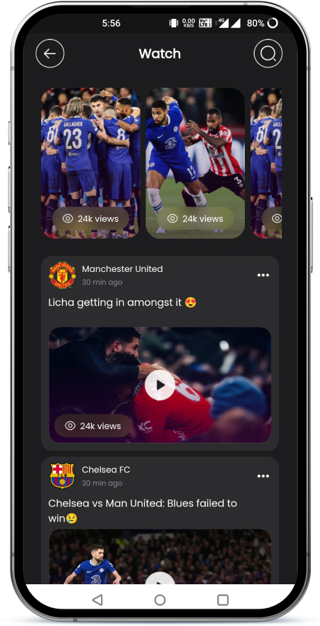 GoScore - FIFA Football Live Score | Fixture, Line-ups, Leagues | Sports Fantasy | Flutter UI ...
