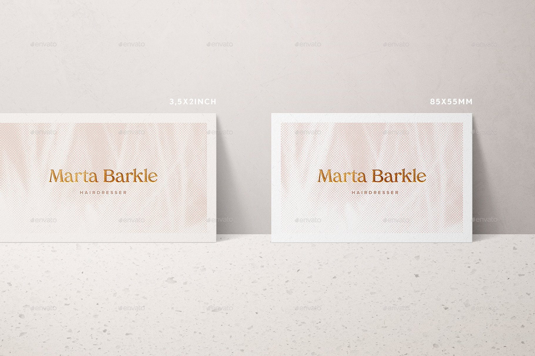 Standing Business Card Mockup, Graphics | GraphicRiver