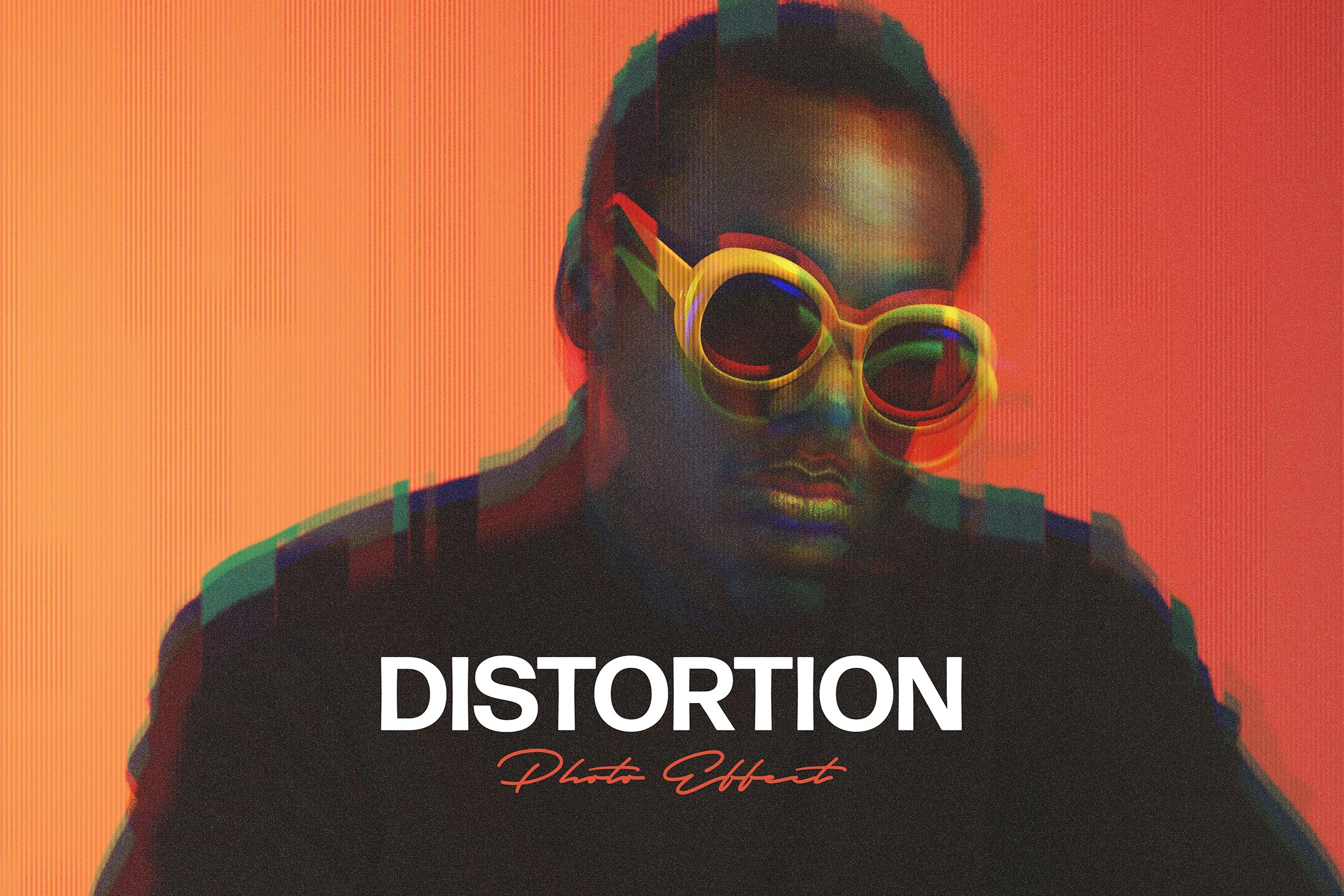 Screen Distortion Glitch Effect, Add-ons | GraphicRiver