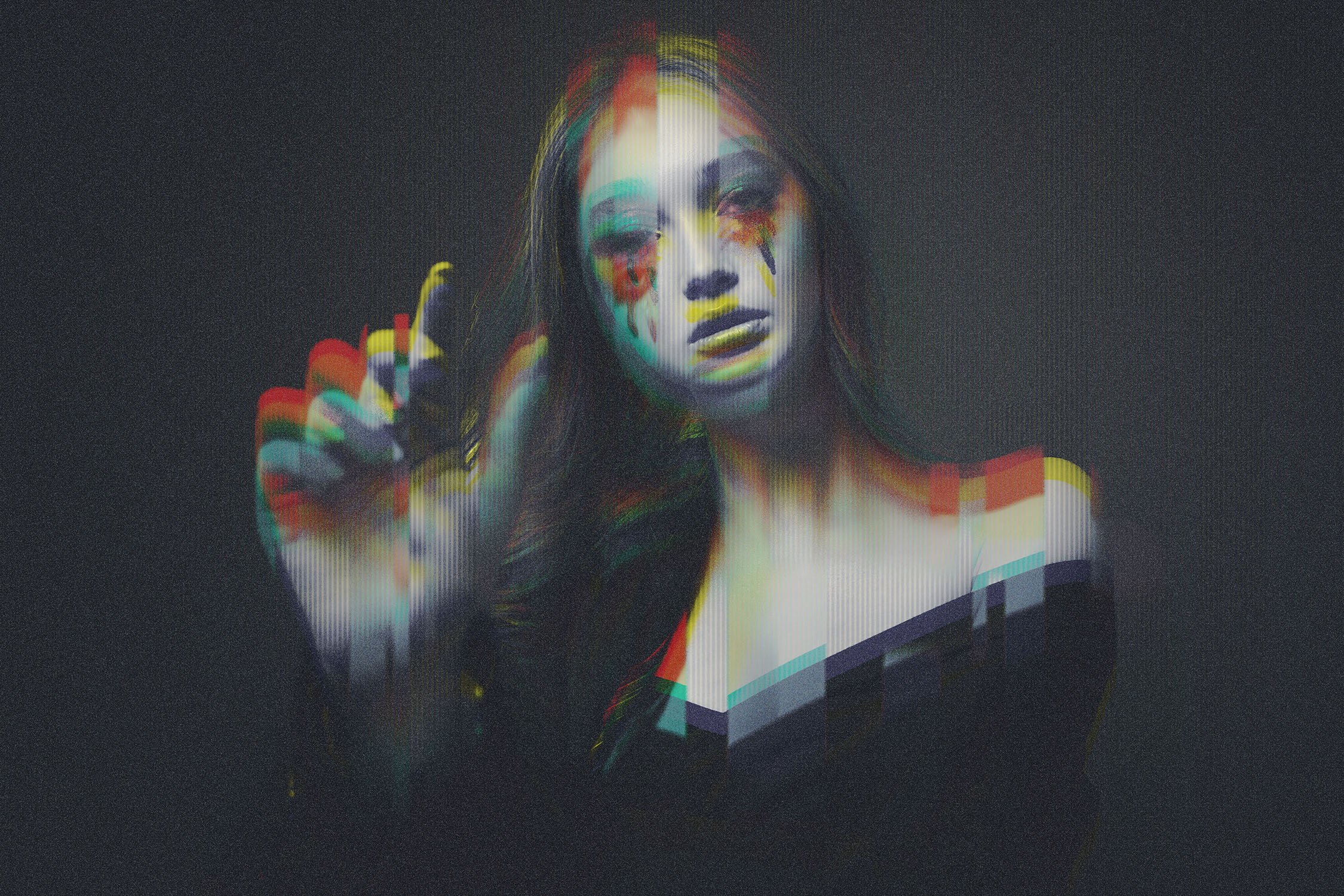 Screen Distortion Glitch Effect, Add-ons | GraphicRiver