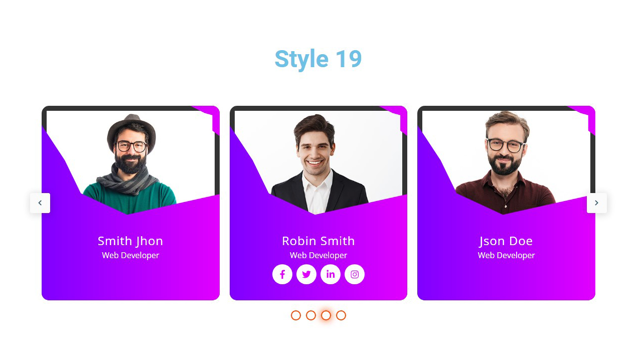 Team Member Carousel Addon For Elementor by BestWpDeveloper | CodeCanyon