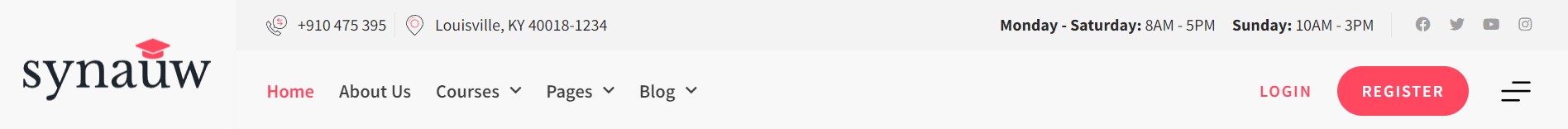 Synauw - Online Course Education Elementor Pro Template Kit by deverust