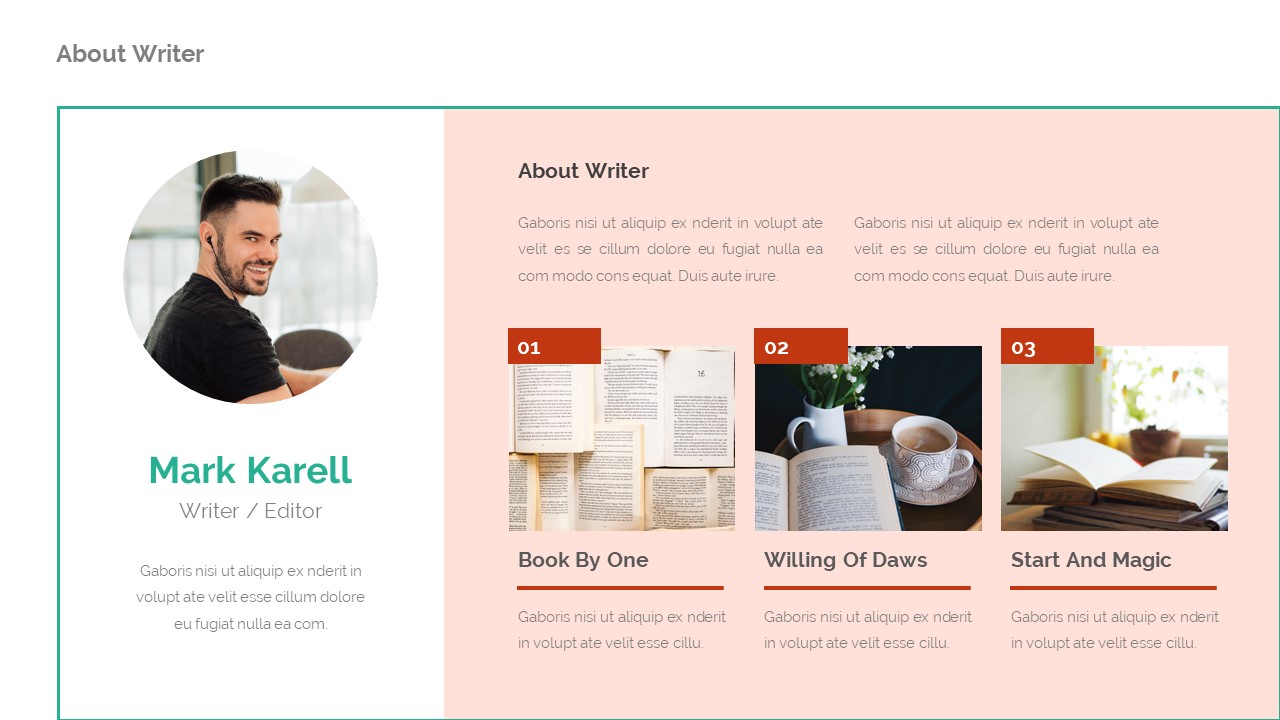 Book Review Content Presentation Google Slides Template, Presentation ...