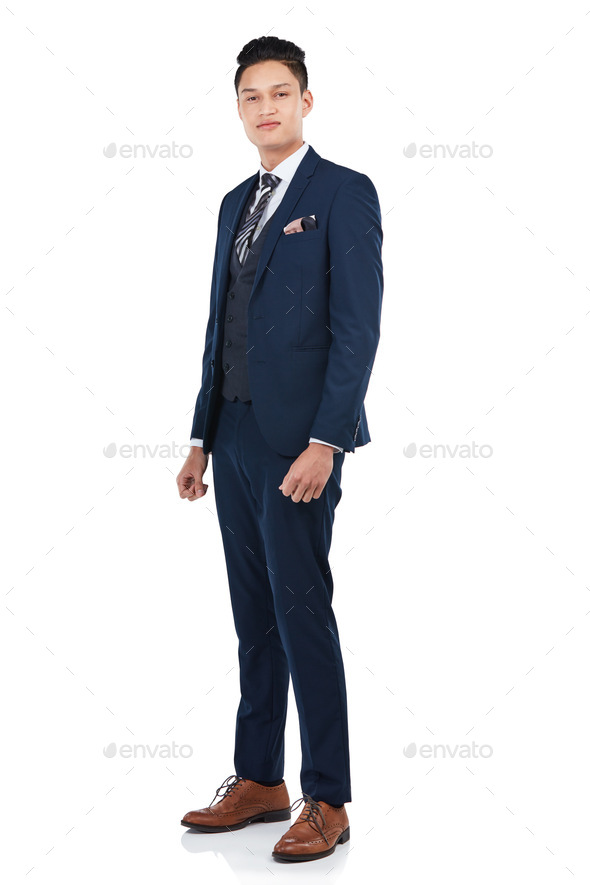 His impeccable business image puts him at an advantage Stock Photo by ...