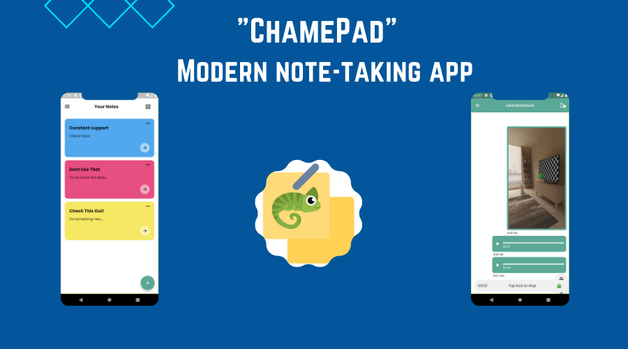 ChamePad v1.1 - Private Note-Taking App | Flutter, SQlite & Firebase | Android & iOS by ...