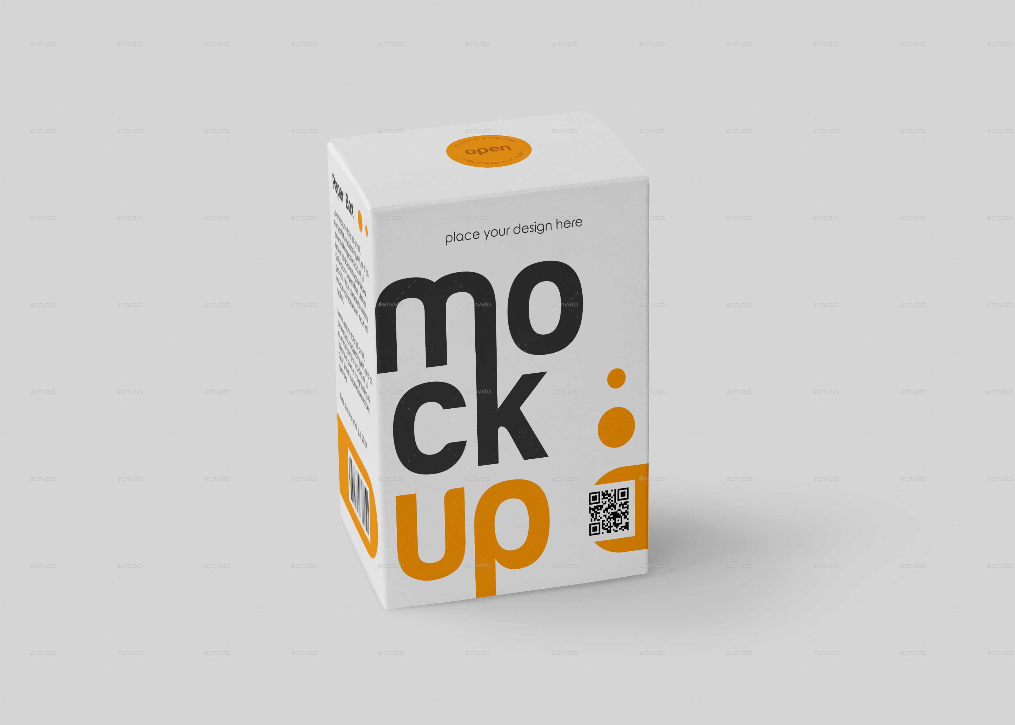 Paper Box Mockup Set by Country4k | GraphicRiver