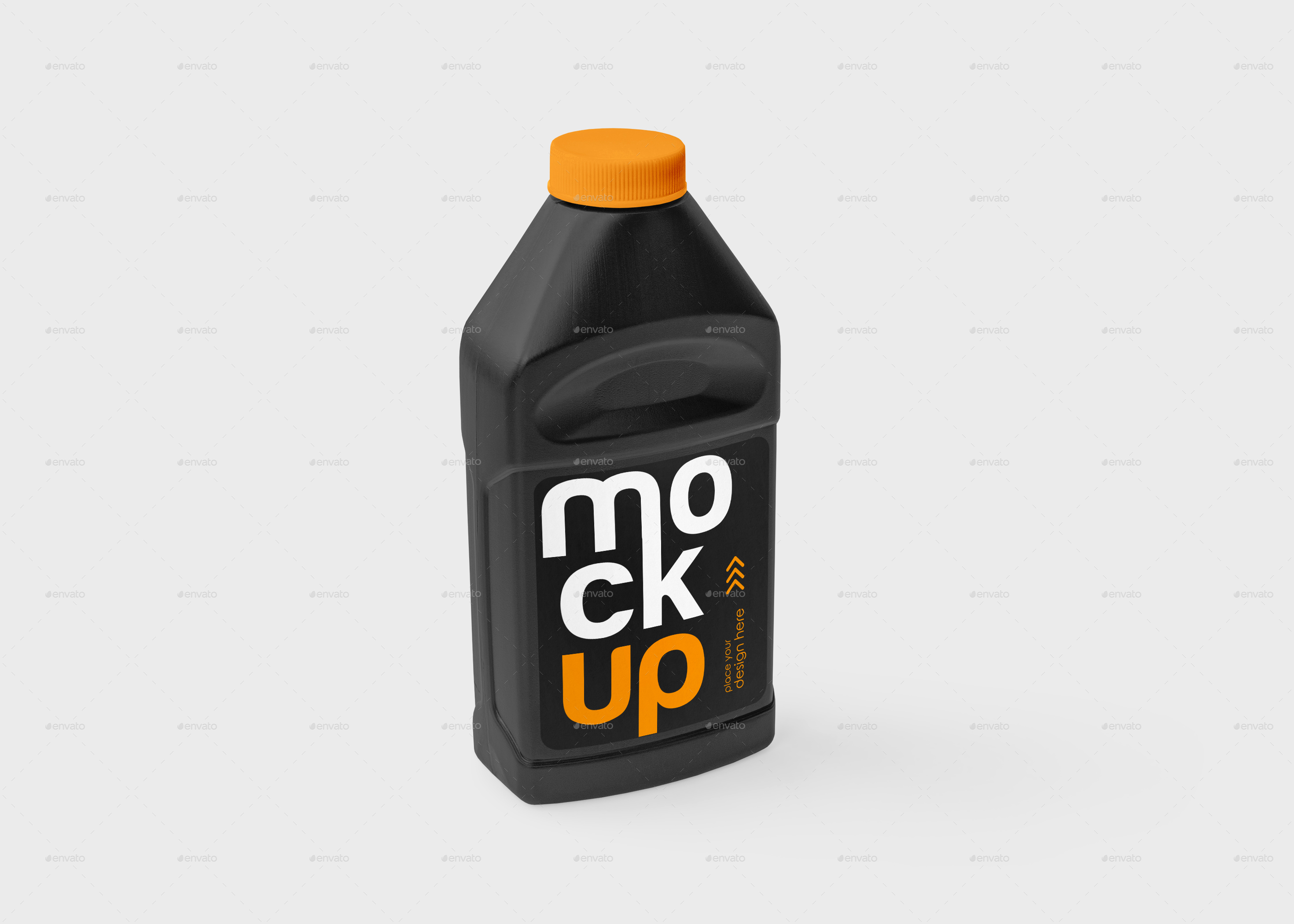 Motor Oil Bottle Mockup Set, Graphics | GraphicRiver