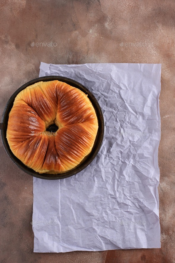 Homemade Wool Roll Bread, Viral Japanese Brioche Shokupan Hokkaido Milk ...