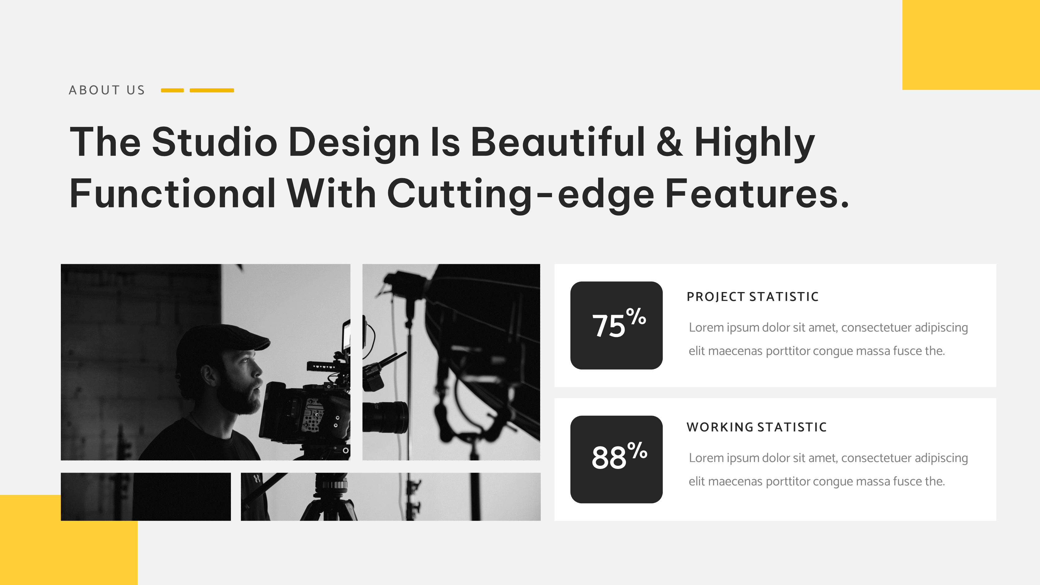 Cinematic - Film Maker and Movie Studio PowerPoint Template ...