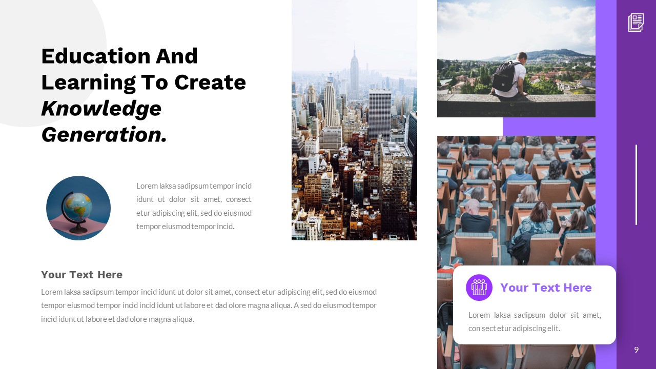 Thesis - Education Study Presentation Powerpoint Template, Presentation ...