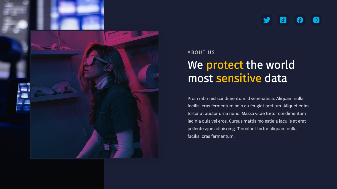 Cyberson - Cyber Security Google Slides Template, Presentation Templates