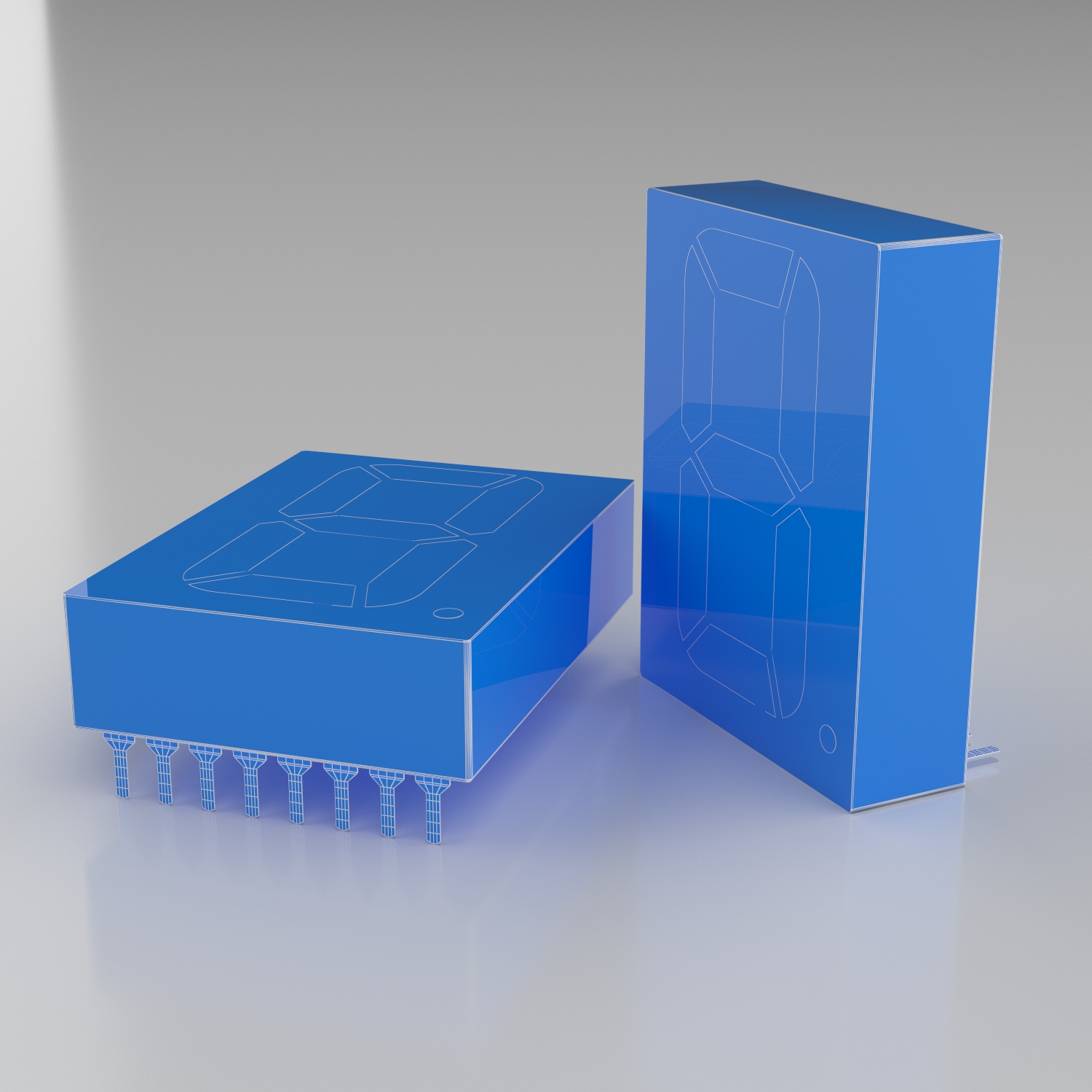 7Segment - Animated Seven Segment Display by 3dmcube | 3DOcean