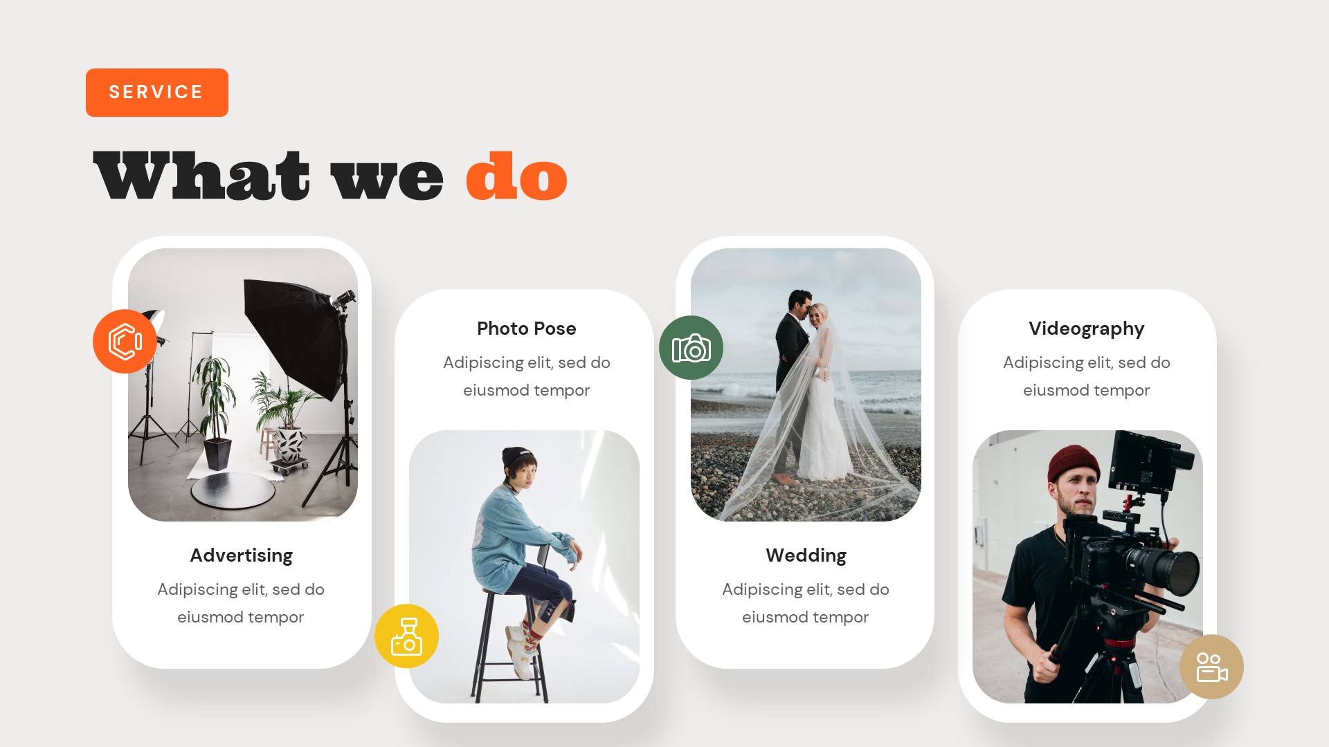 Phose - Photography & Portfolio Powerpoint Template, Presentation Templates