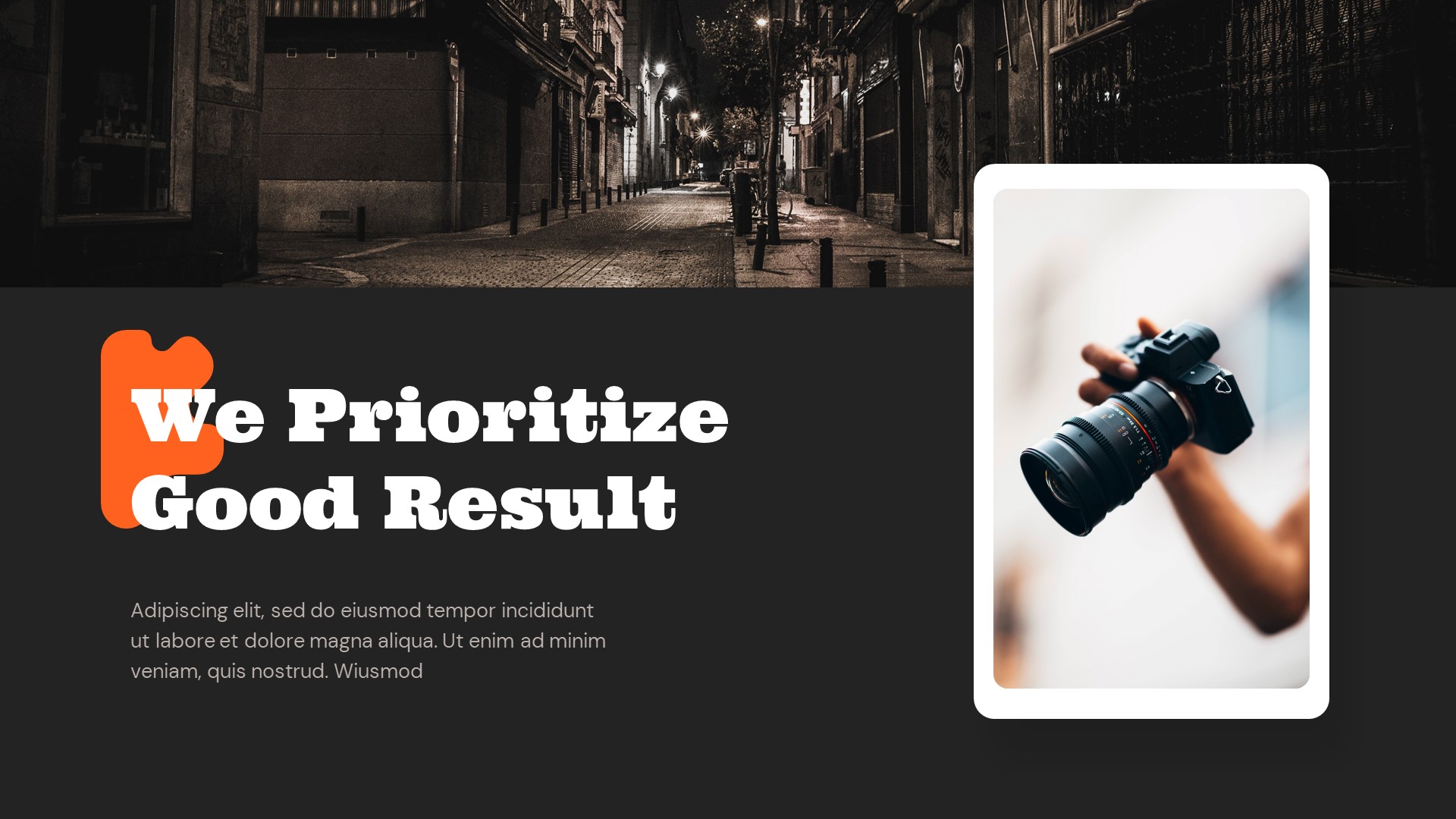 Phose - Photography & Portfolio Powerpoint Template, Presentation Templates