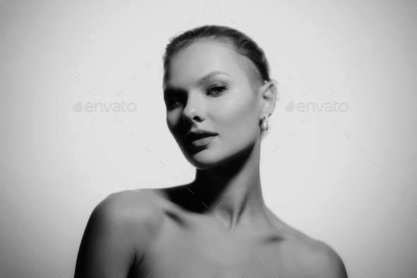 Creative shadow play on female body Stock Photo by diignat | PhotoDune