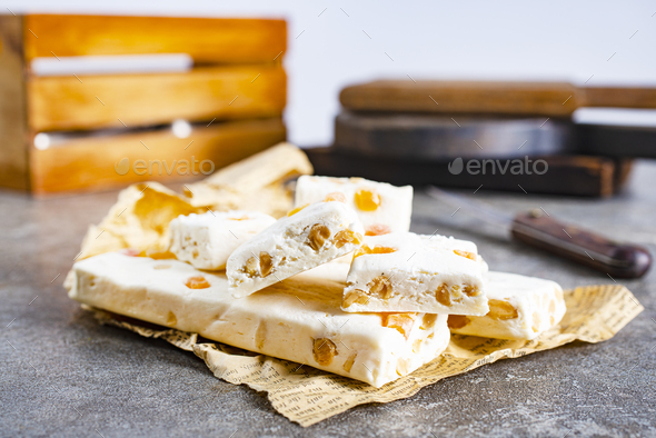 nuga with nuts Stock Photo by tycoon101 | PhotoDune