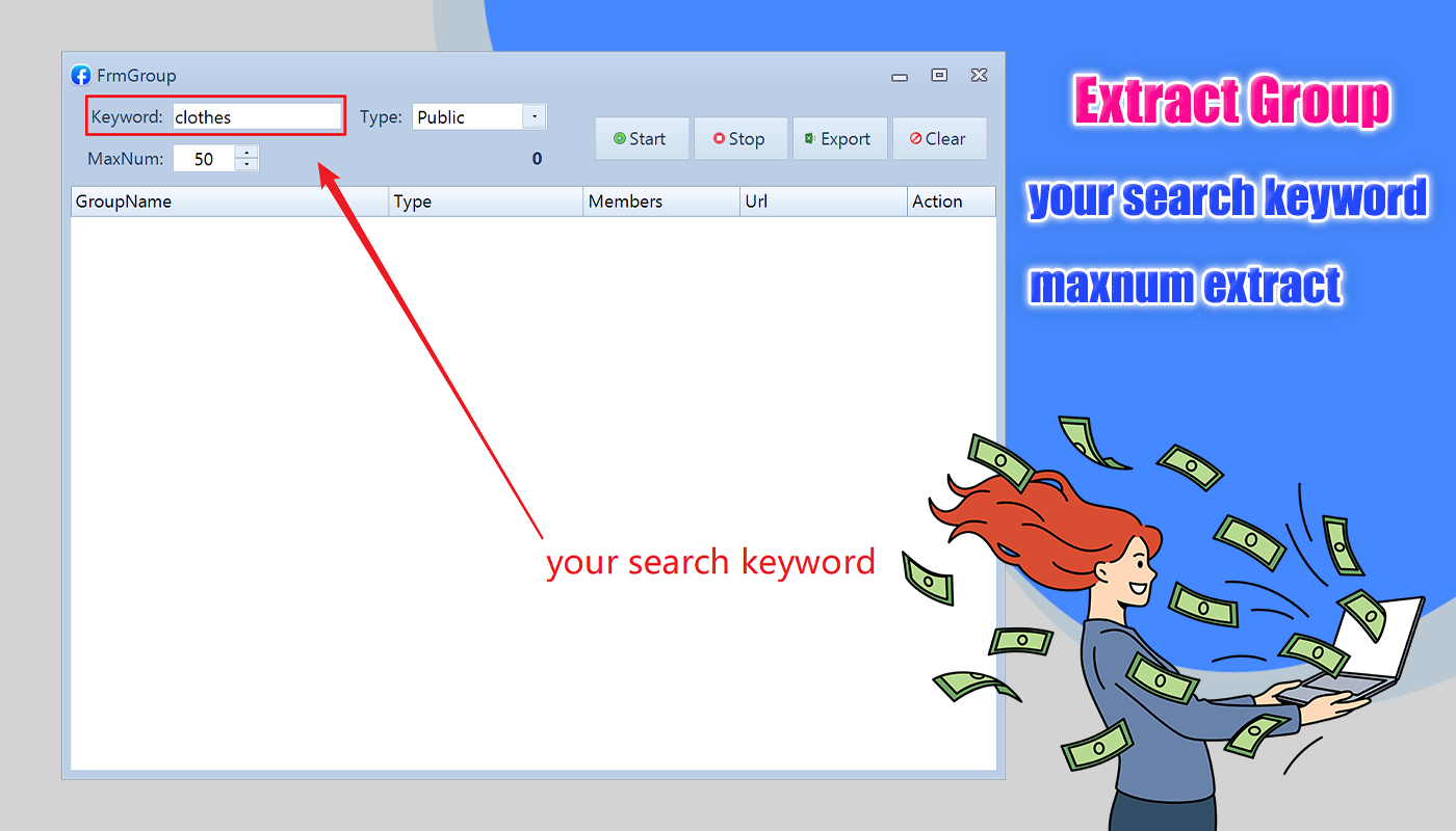 Facebook Extract Group|Group Members Pro 5.0.1 by IonicStudio | CodeCanyon