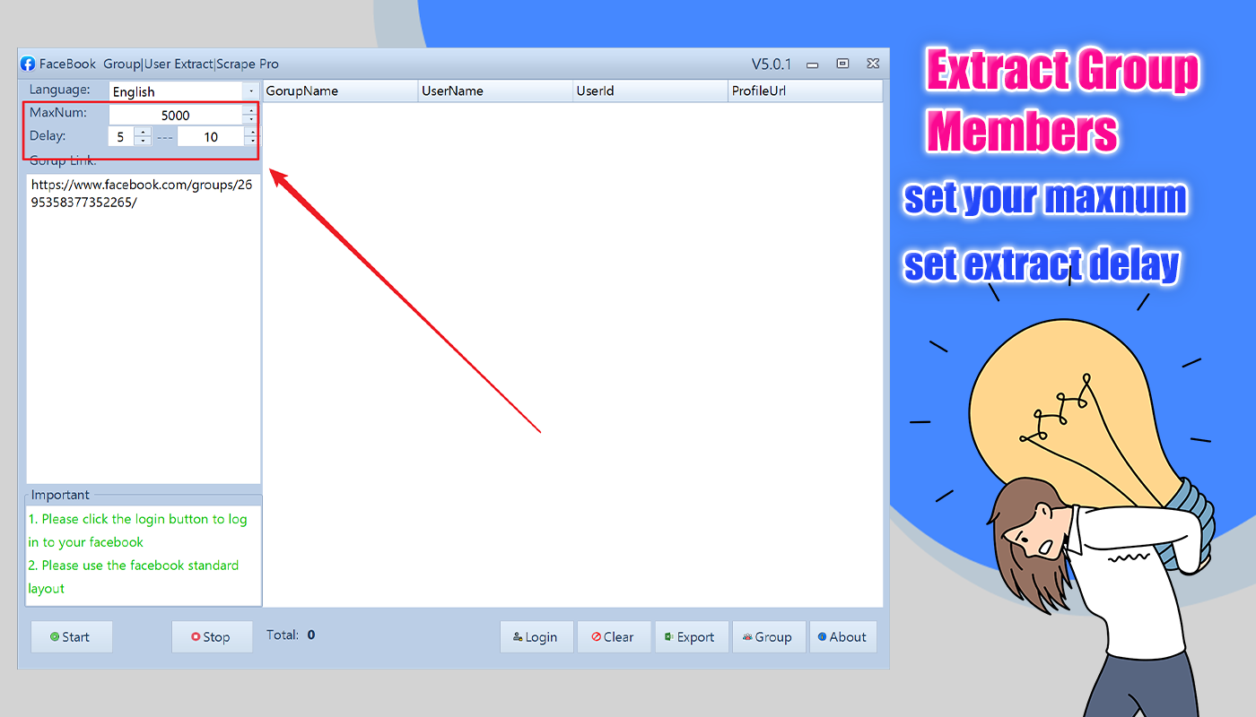 Facebook Extract Group|Group Members Pro 5.0.1 by IonicStudio | CodeCanyon