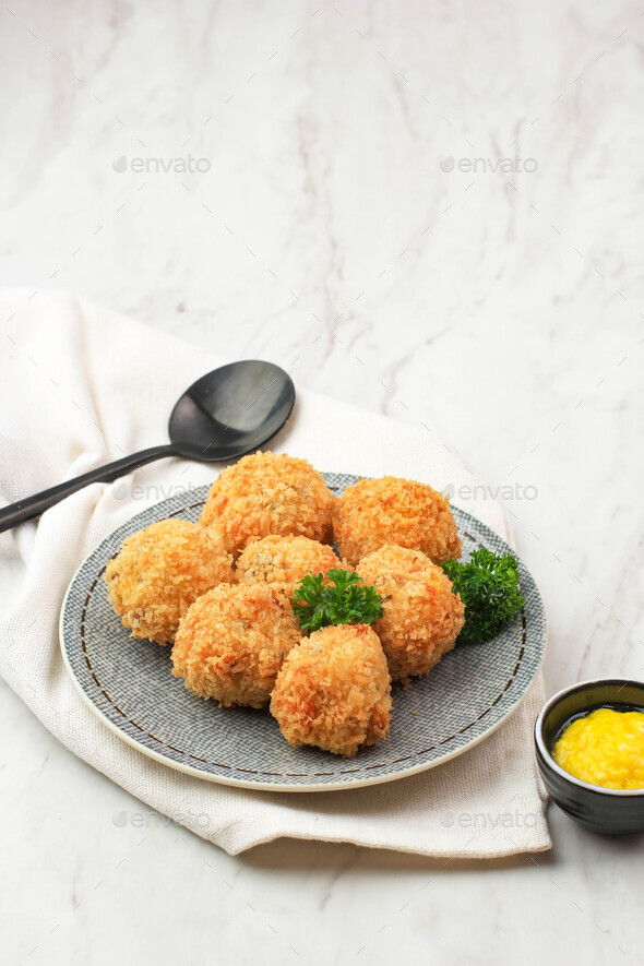 Bitterballen are a Dutch Meat Based Deep Fried Snack, Made by Making a ...