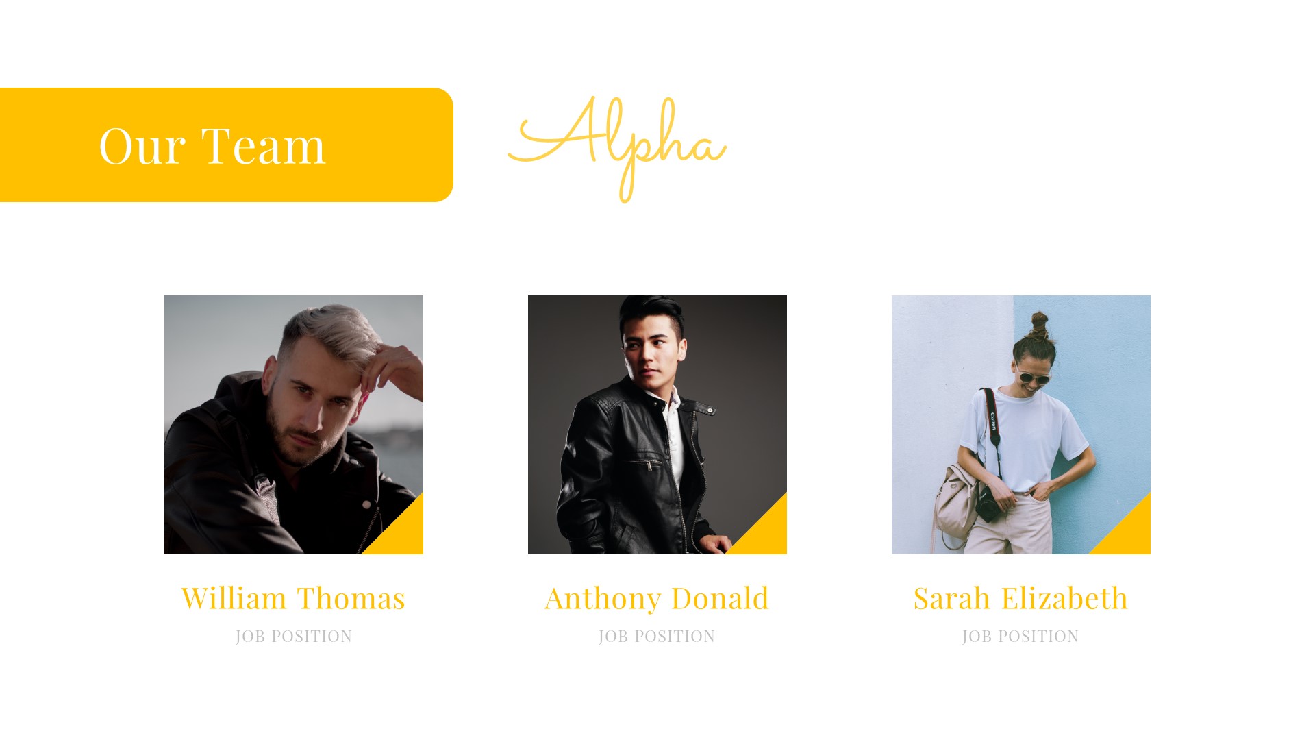 Alpha – Fashion PowerPoint Template, Presentation Templates | GraphicRiver