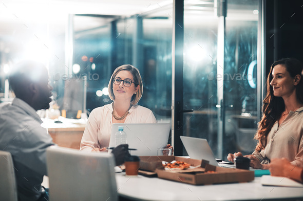 Meeting with purpose and meaning Stock Photo by YuriArcursPeopleimages