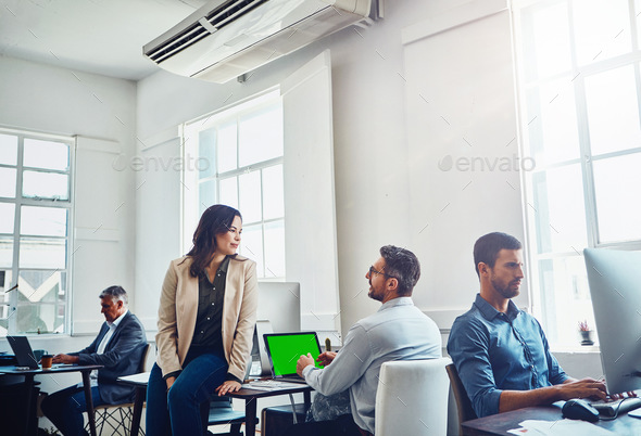 Proactive communication is key to productivity Stock Photo by ...