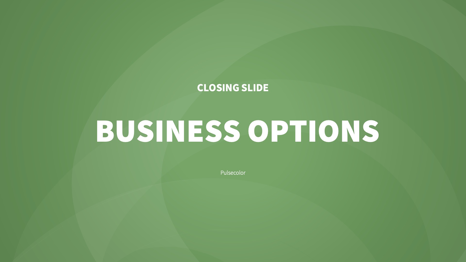 Business Options - PowerPoint Infographics Slides, Presentation Templates