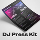 Event DJ Press Kit Template, Print Templates | GraphicRiver