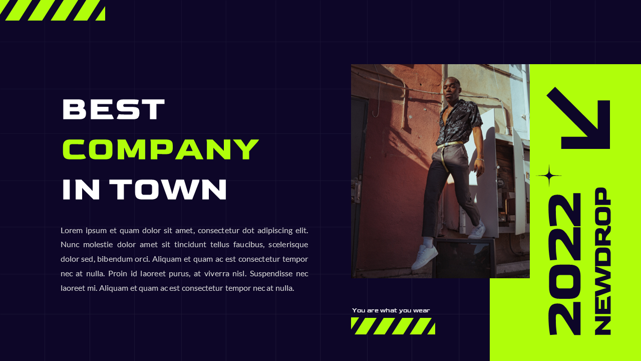 Newdrop – Streetwear Concept Keynote Template by yogaapr | GraphicRiver