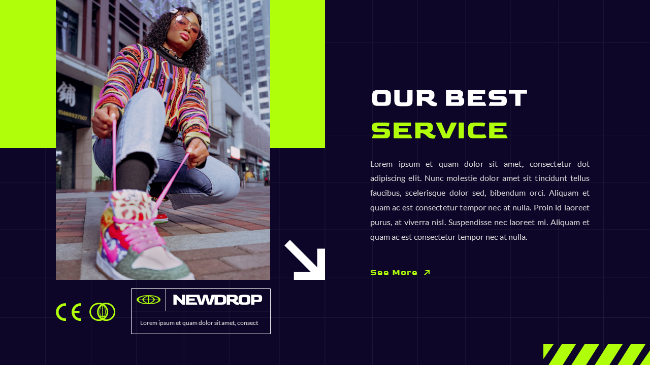 Newdrop – Streetwear Concept Keynote Template by yogaapr | GraphicRiver