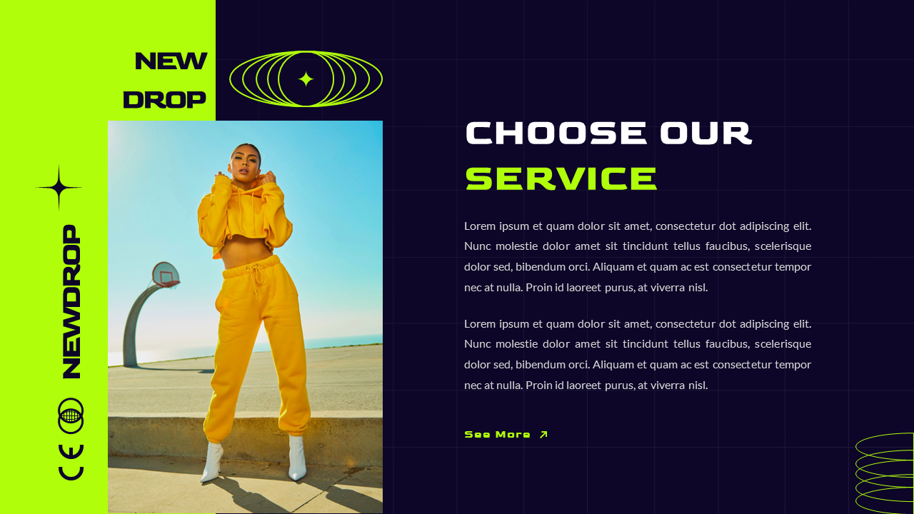 Newdrop – Streetwear Concept Keynote Template by yogaapr | GraphicRiver