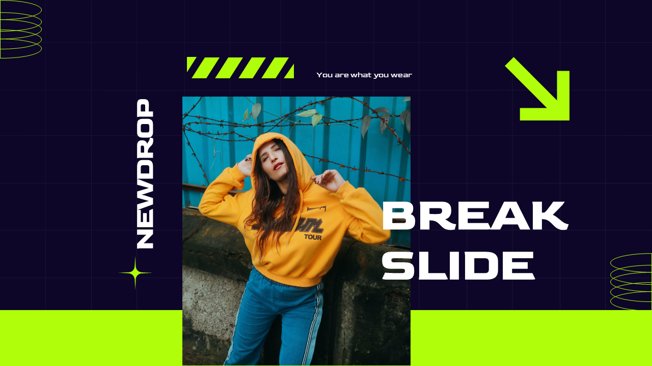 Newdrop – Streetwear Concept Keynote Template by yogaapr | GraphicRiver