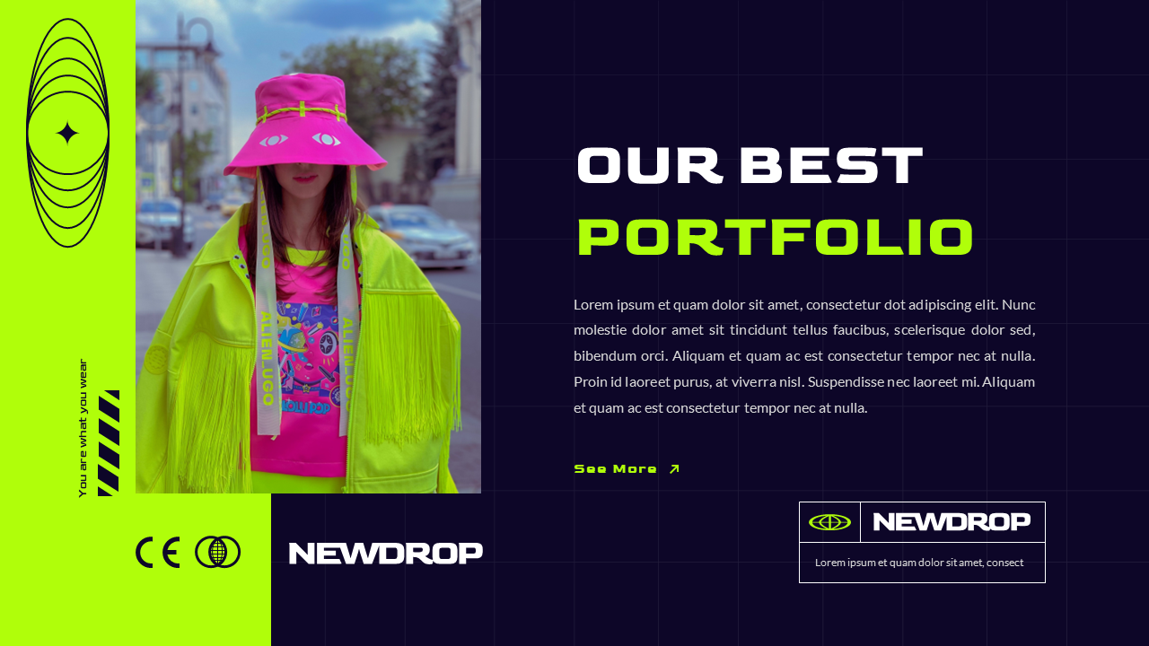 Newdrop – Streetwear Concept Keynote Template by yogaapr | GraphicRiver