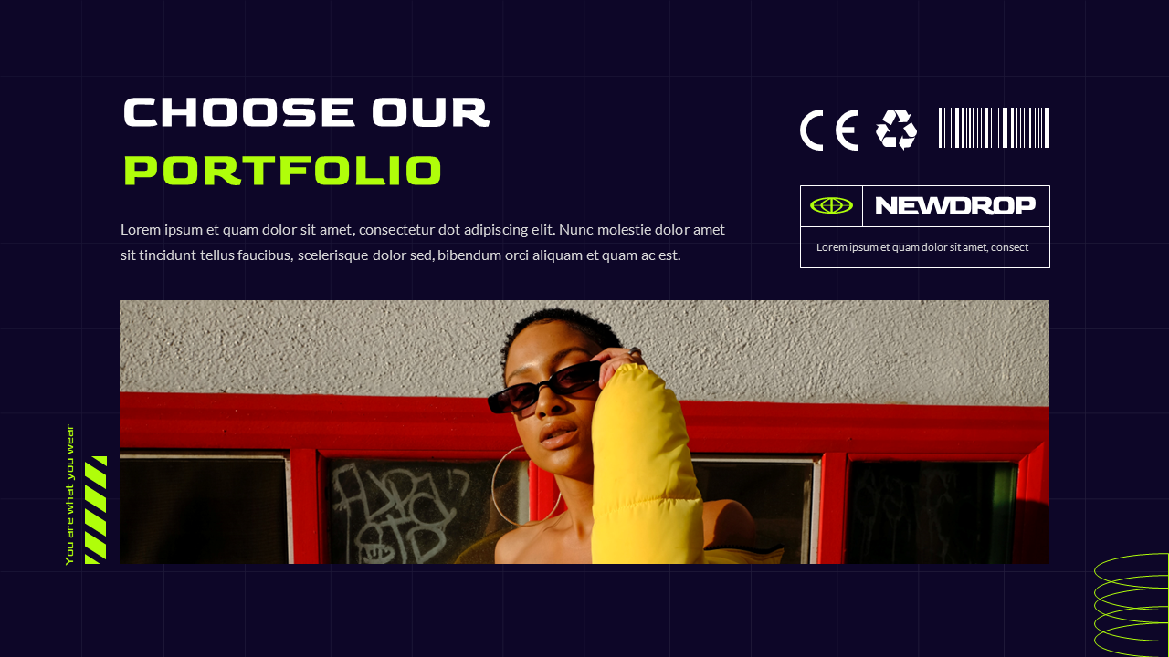 Newdrop – Streetwear Concept Keynote Template by yogaapr | GraphicRiver